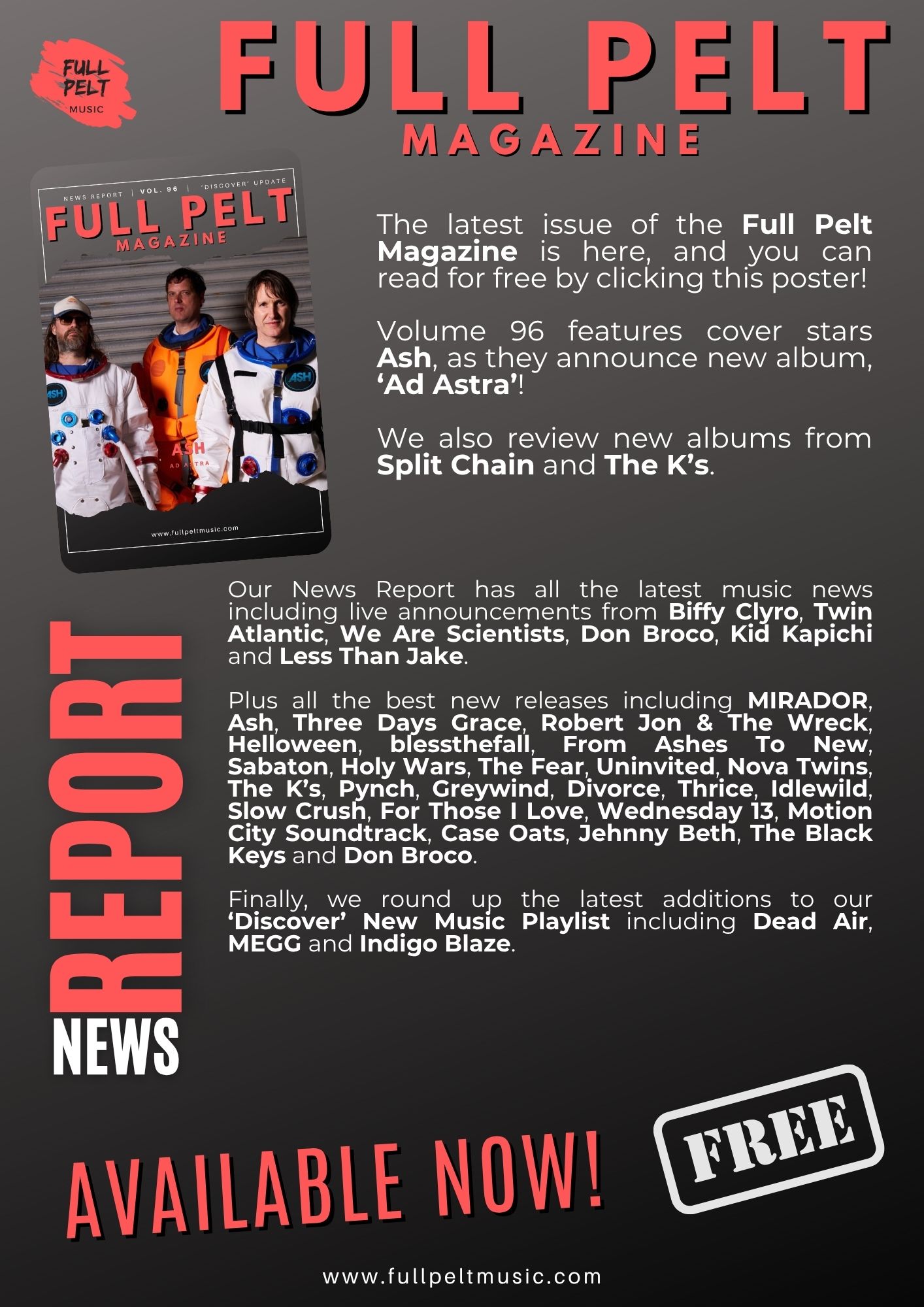 Full Pelt Magazine - Vol 96 - Full Pelt Music