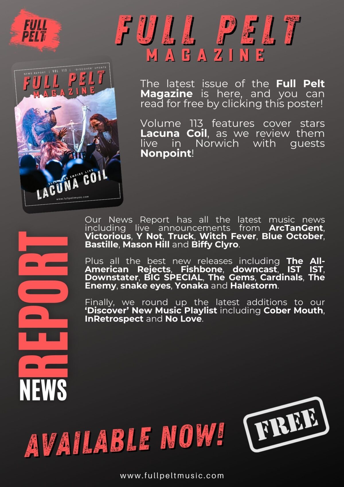 Full Pelt Magazine - Vol. 113 - Full Pelt Music